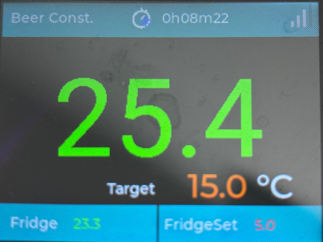 BrewPiLessGx | BrewPiLess with touched TFT.