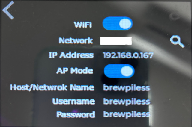 BrewPiLessGx | BrewPiLess with touched TFT.